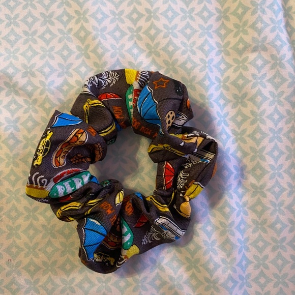 Accessories | Handmade Friends Logos Scrunchie | Poshmark